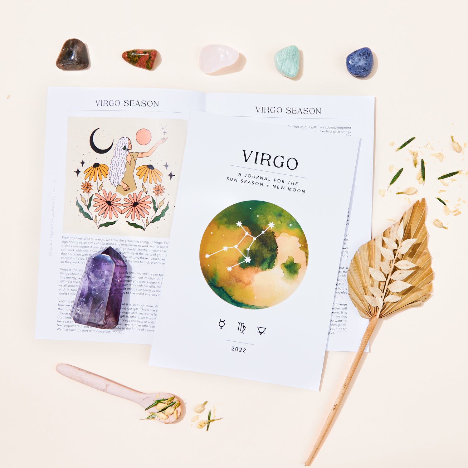 Virgo Season + New Moon Workbook (Printed) – Spirit Daughter