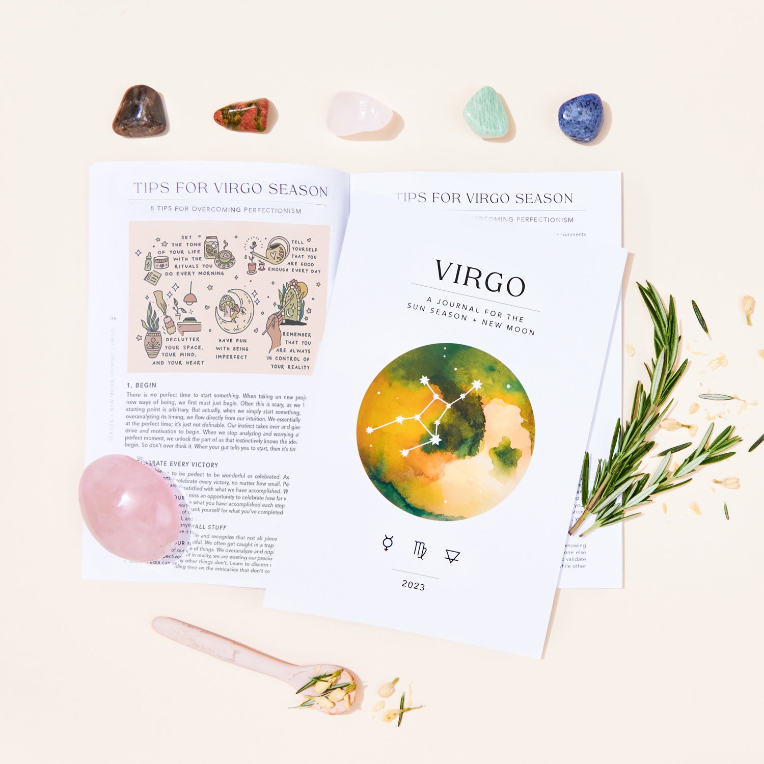 Virgo Season + New Moon Workbook - Printed – Spirit Daughter